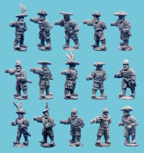 Italian Wars: Landsknechts Heavy Pikemen with Grounded Pikes – Game ...