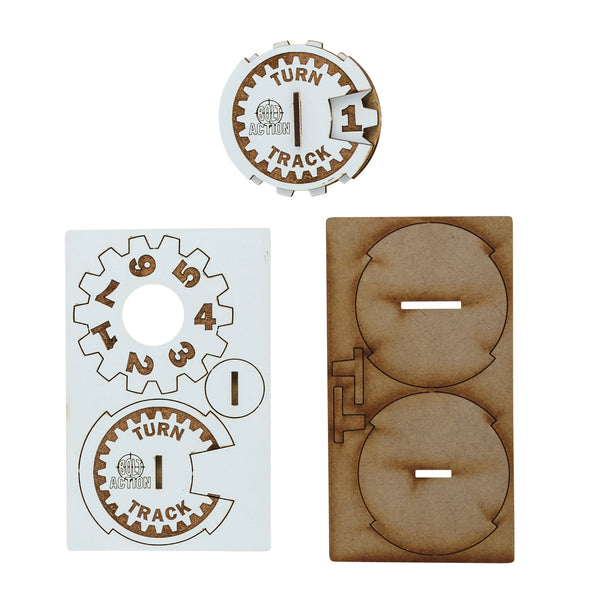 Bolt Action: MDF Turn Marker – Game Centre Nz