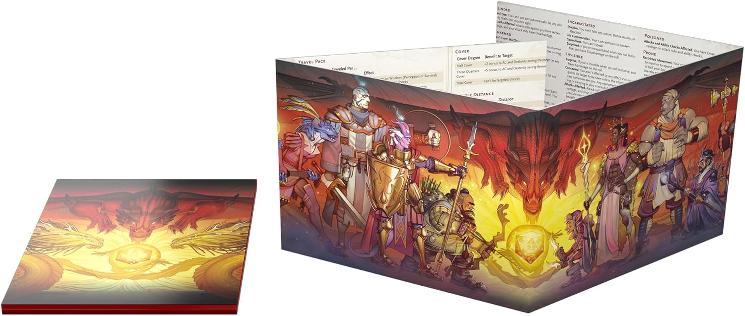 Dungeons & Dragons: 2024 Dungeon Masters Screen – Game Centre Nz