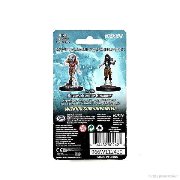D&D Nolzur's Marvelous Miniatures: Drowned Assassin & Drowned Ascetic ...