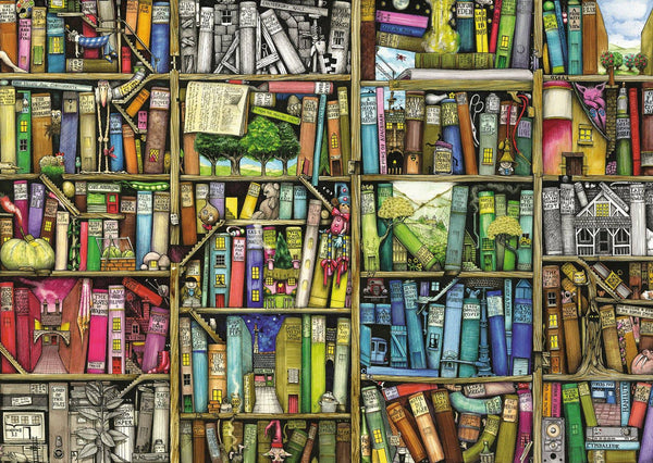 Ravensburger: The Bizarre Bookshop 1000pc Puzzle – Game Centre Nz