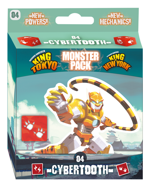 King of Tokyo/New York: Cybertooth Monster Pack – Game Centre Nz