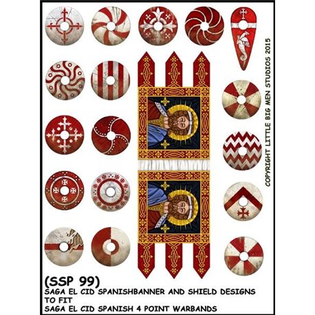 Spanish Banner and Shield Transfers – Game Centre Nz